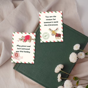 Christmas Positive Affirmation Cards, Affirmation Cards Printable ...