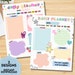 Printable Memo Pad, Lofi Printable Notepad, Positive Affirmation ...