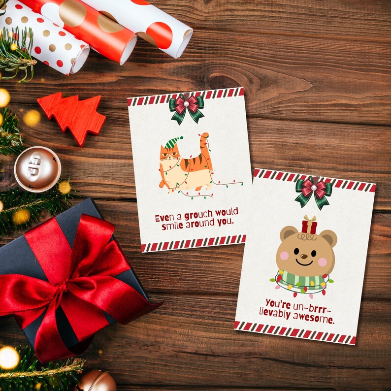 Fun Christmas Affirmation Cards, Positive Affirmation Card, Funny ...