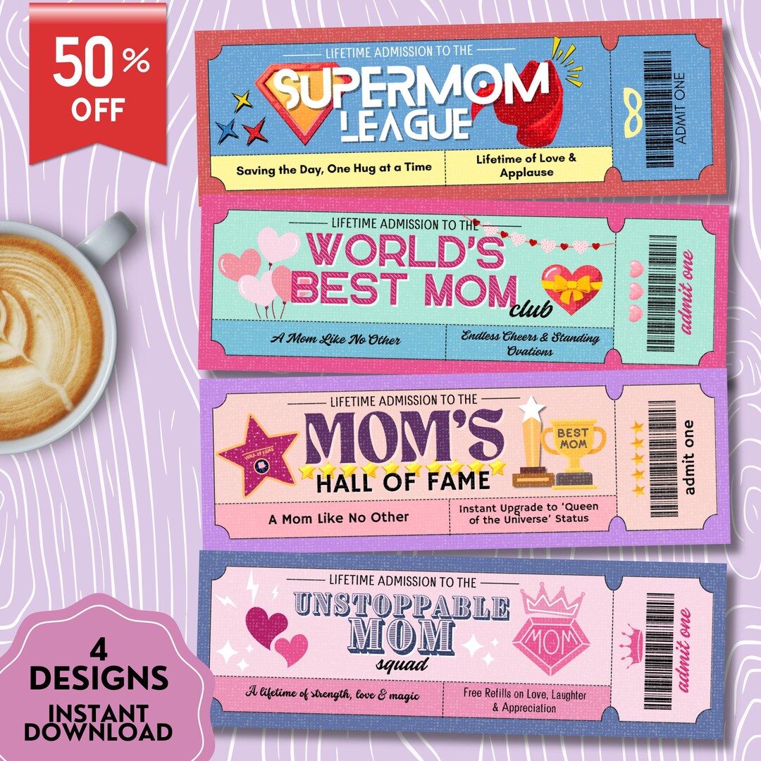 Mothers Day Bookmark, Printable Bookmarks, Best Mom Bookmark, Digital ...