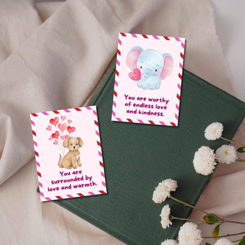 Cute Valentines Card, Positive Affirmation Cards, Affirmation Card ...