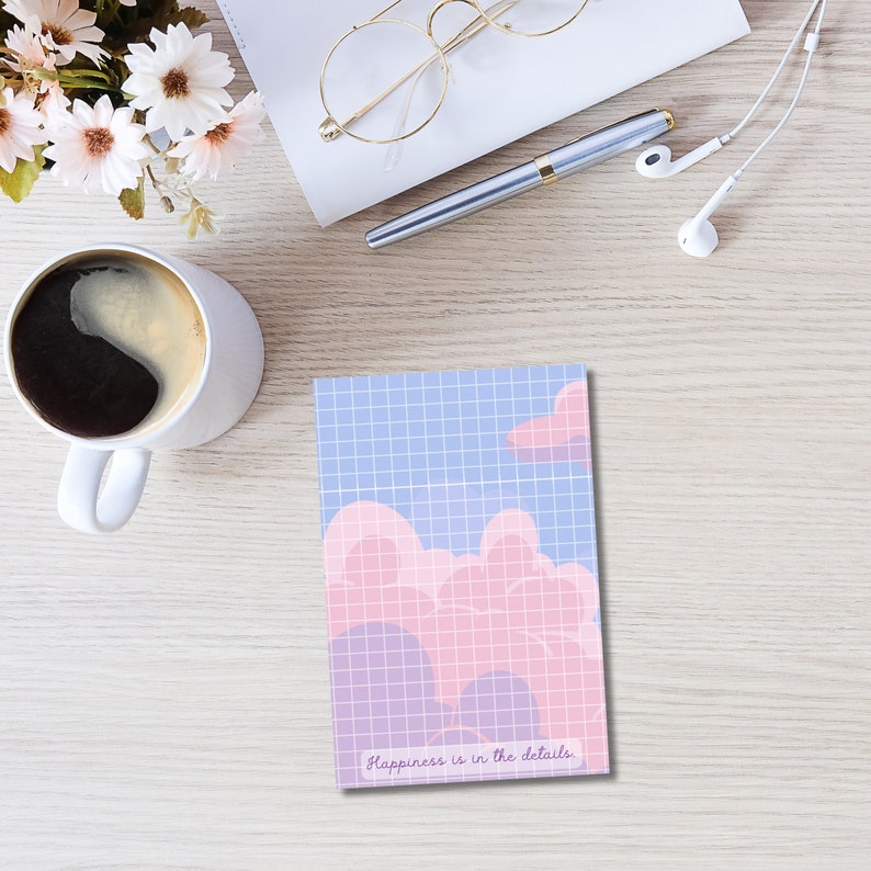 Printable Memo Pad , Lofi Printable Notepad , Positive Affirmation ...