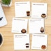 Coffee Printables, Coffee Printable Notepad ,coffee Lover Gift ...