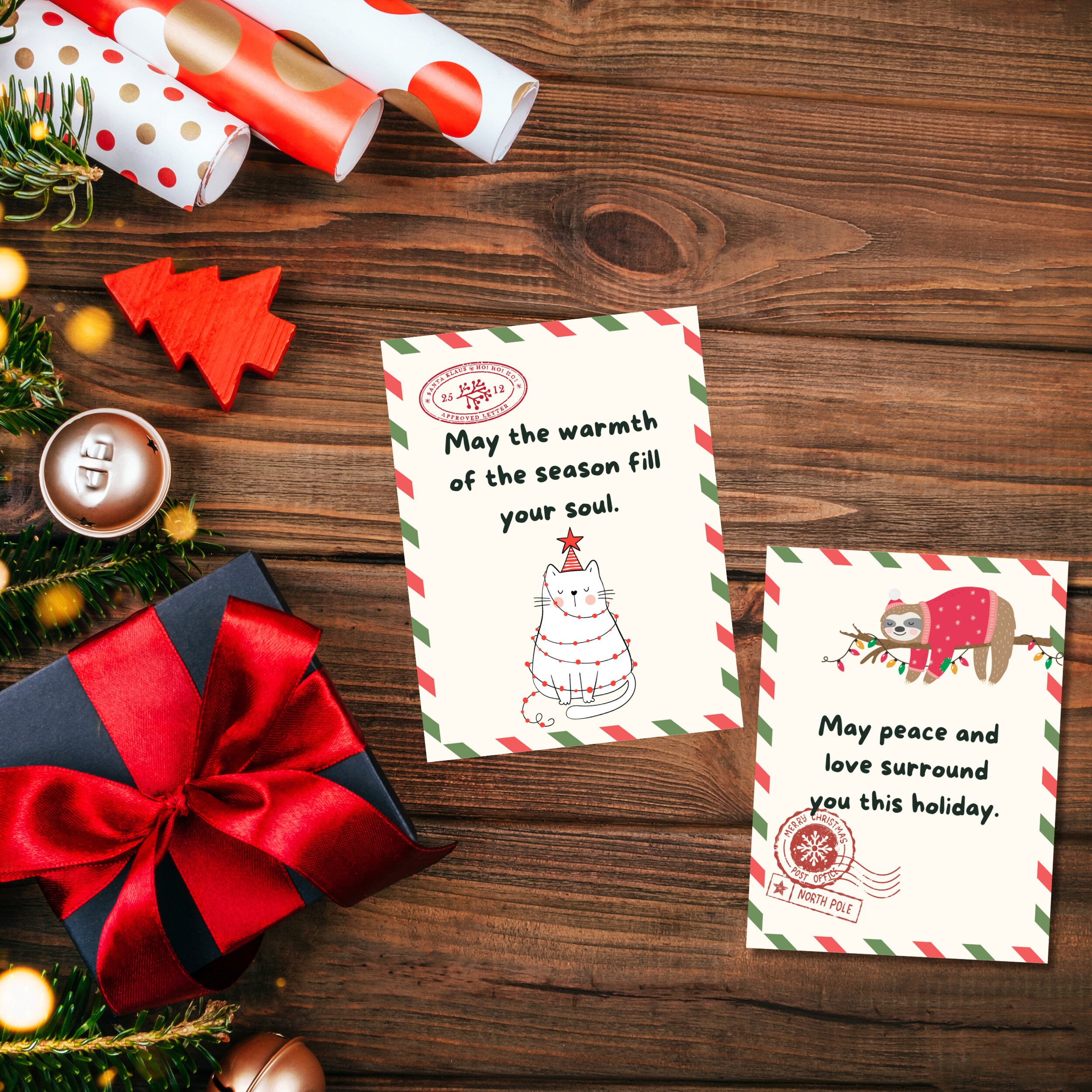 Christmas Positive Affirmation Cards, Affirmation Cards Printable ...