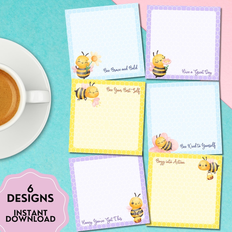 Bee Memo Note Pad - Etsy