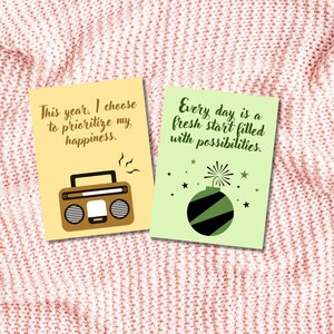 New Year Printable, Positive Affirmation Cards, Positive Printable ...