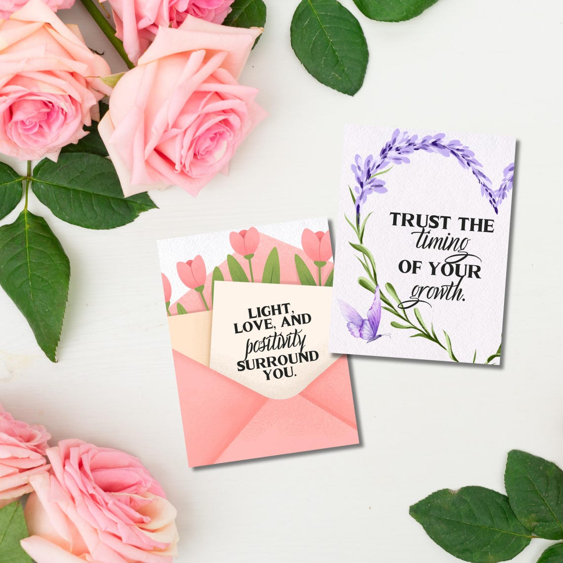 Spring Positive Affirmation Cards, Affirmation Cards Printable, Mental ...