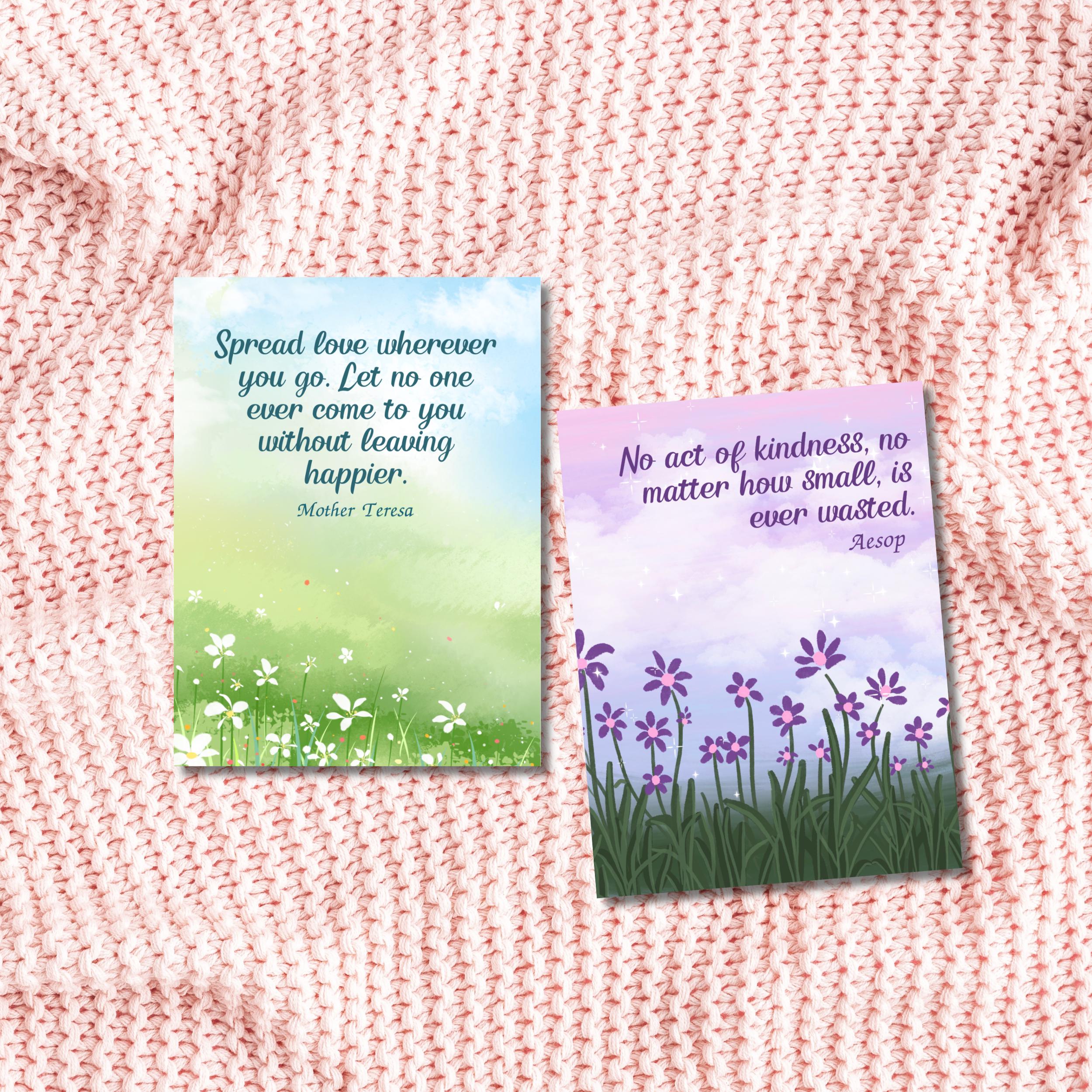 Kindness Quotes, Positive Affirmation Cards, Kindness Affirmation ...