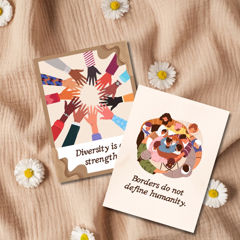 United Nations Card, Positive Affirmation Cards Printable, Positive ...