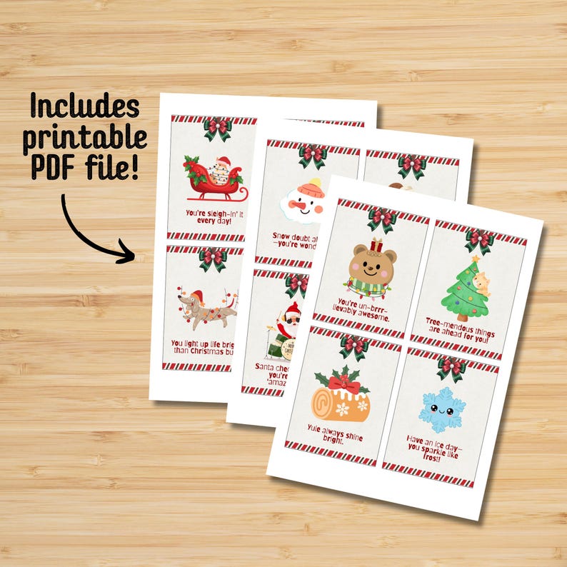 Fun Christmas Affirmation Cards, Positive Affirmation Card, Funny ...