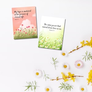 Easter Christian Affirmations, Bible Verses, Positive Affirmation Cards ...