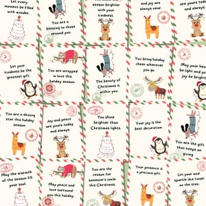 Christmas Positive Affirmation Cards, Affirmation Cards Printable ...