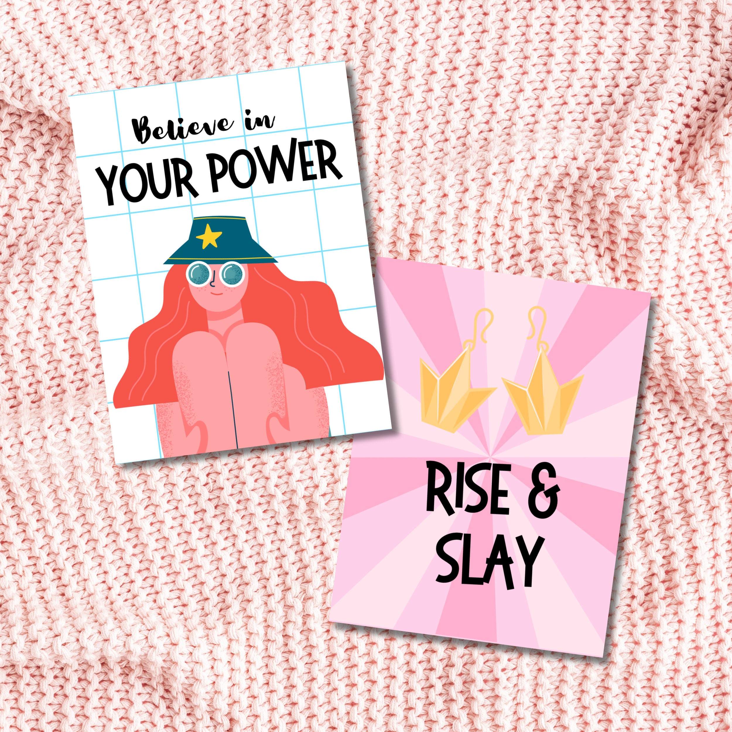 Positive Affirmation Cards Printable Girl Power, Positive Quotes ...