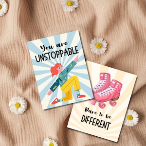 Positive Affirmation Cards Printable Girl Power, Positive Quotes ...