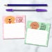 Dog Printable Memo Pad, Peeking Dog Positive Affirmation Printable ...