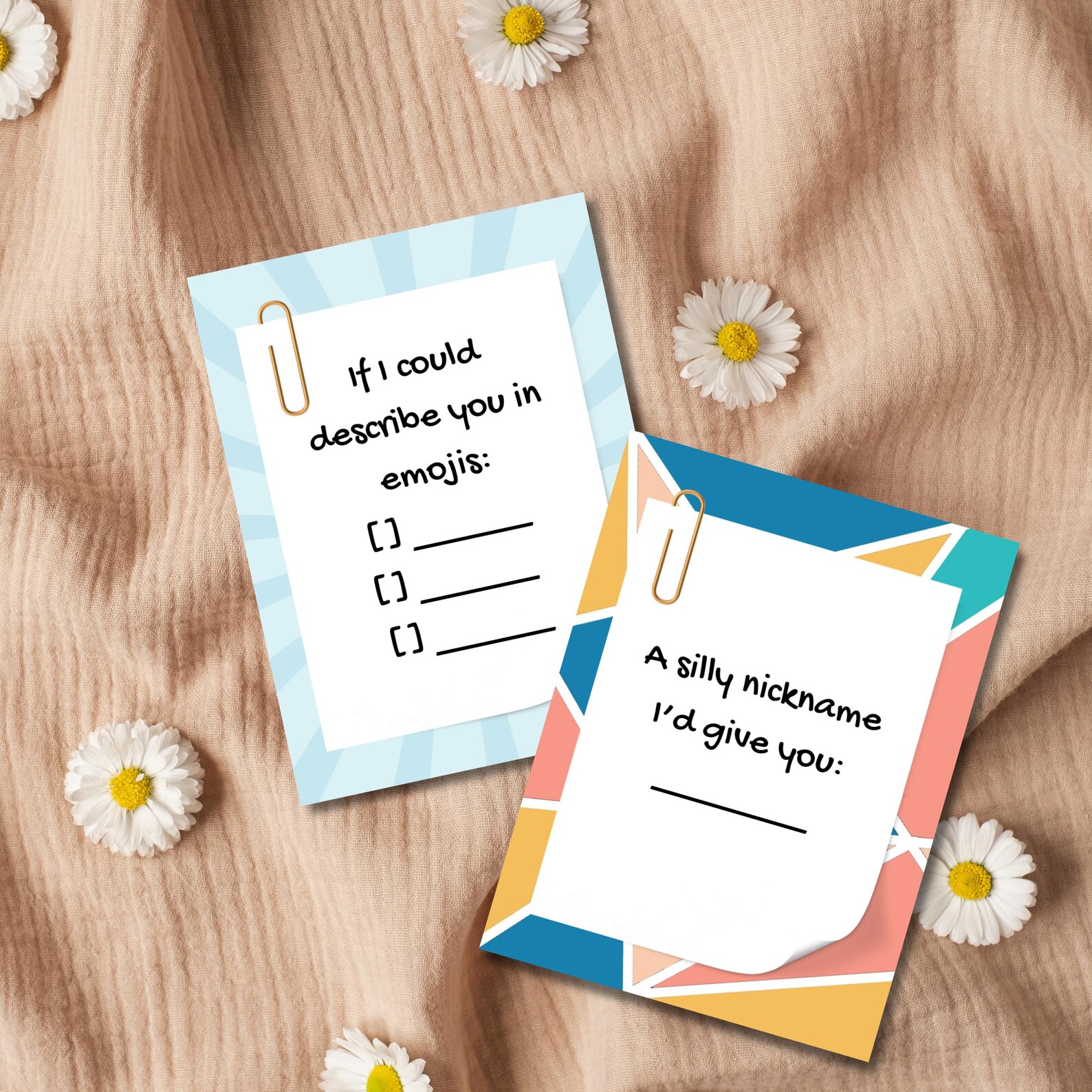 Friendship Affirmation, Interactive Friendship Card, Positive ...