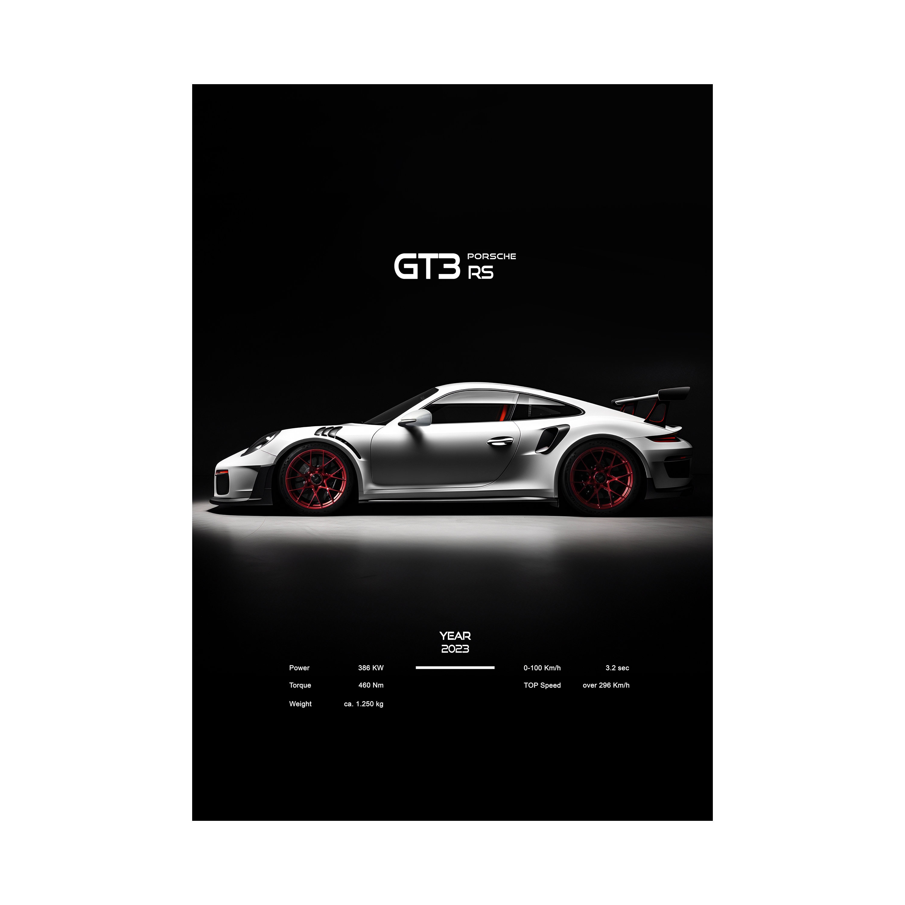 Porsche 911 GT3 Poster Digital Download Porsche 911 Wall Art 911 Poster ...