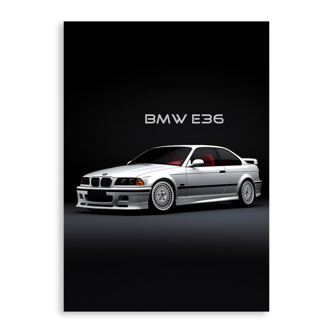 BMW E36 Touring Poster | Digital Download | E36 Wall Art | BMW | Auto ...