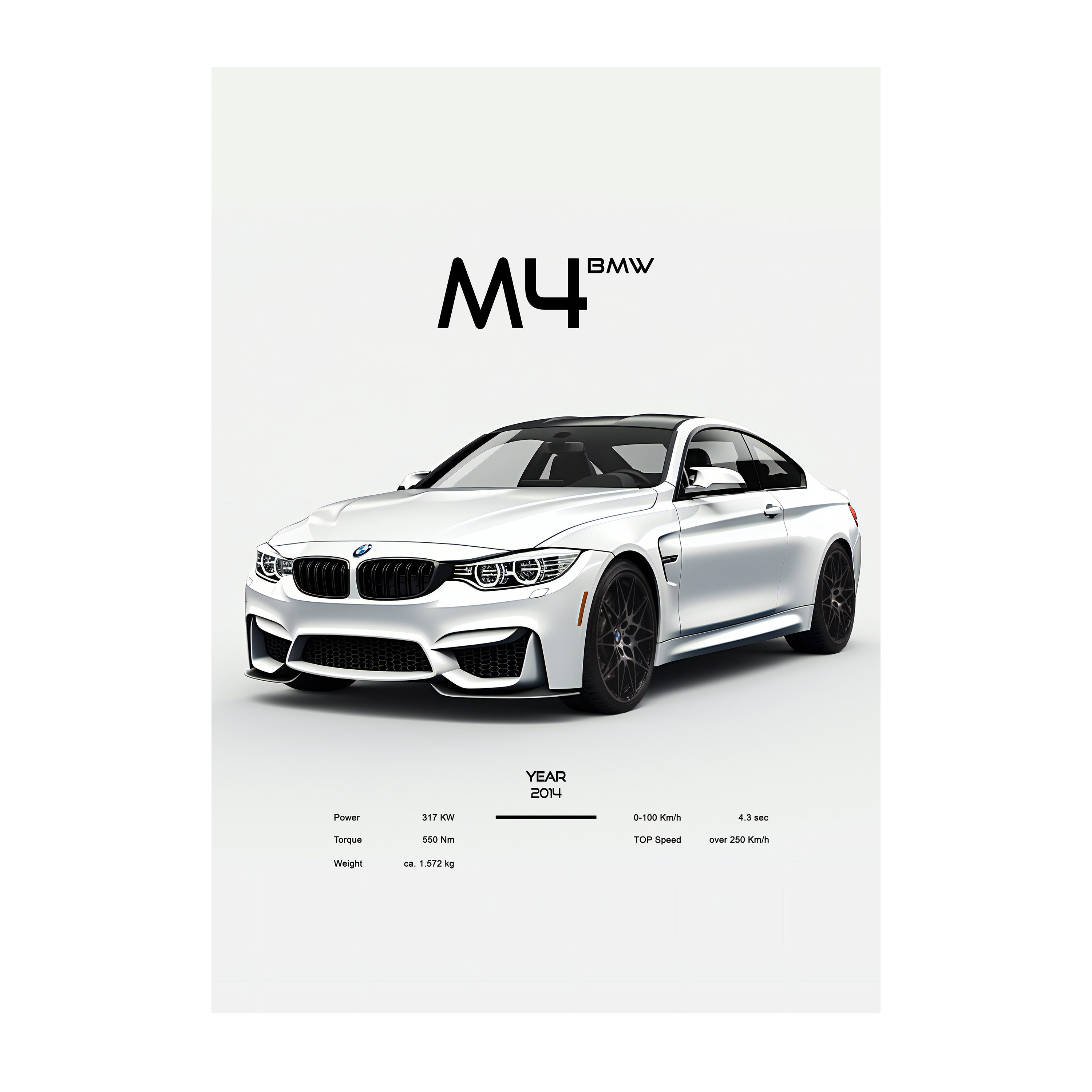 M4 Car Poster | Digital Download | BMW Wall Art | Living Room Poster ...