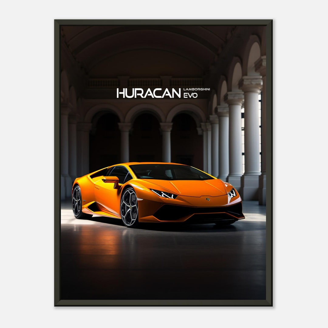 Lamborghini Huracan EVO Poster Huracan Poster - Etsy
