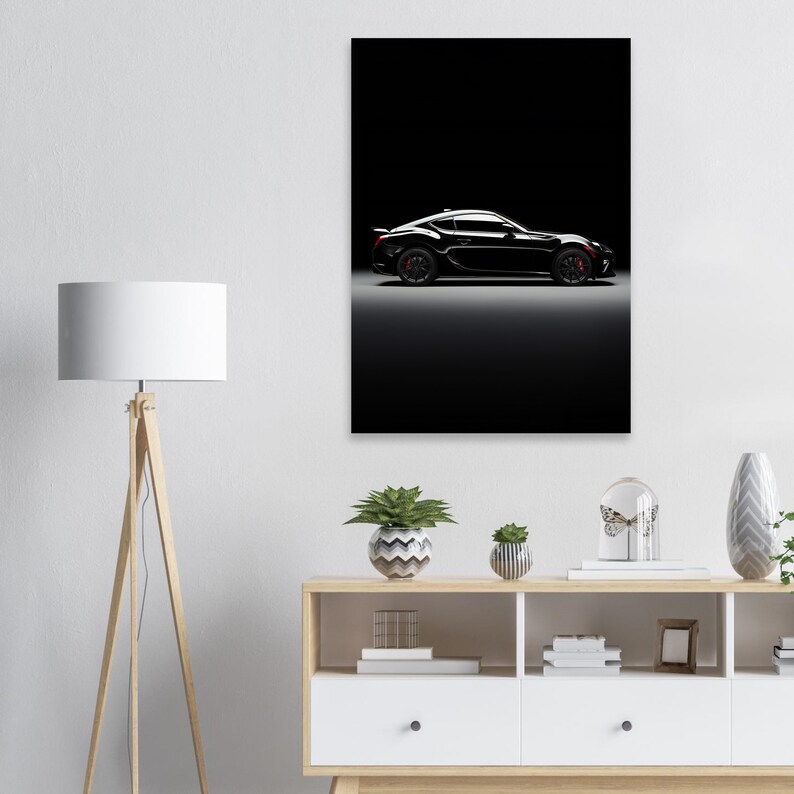 Toyota GR-86 Poster | GR86 Wall Art | Sports Car | Car Lover | Living ...