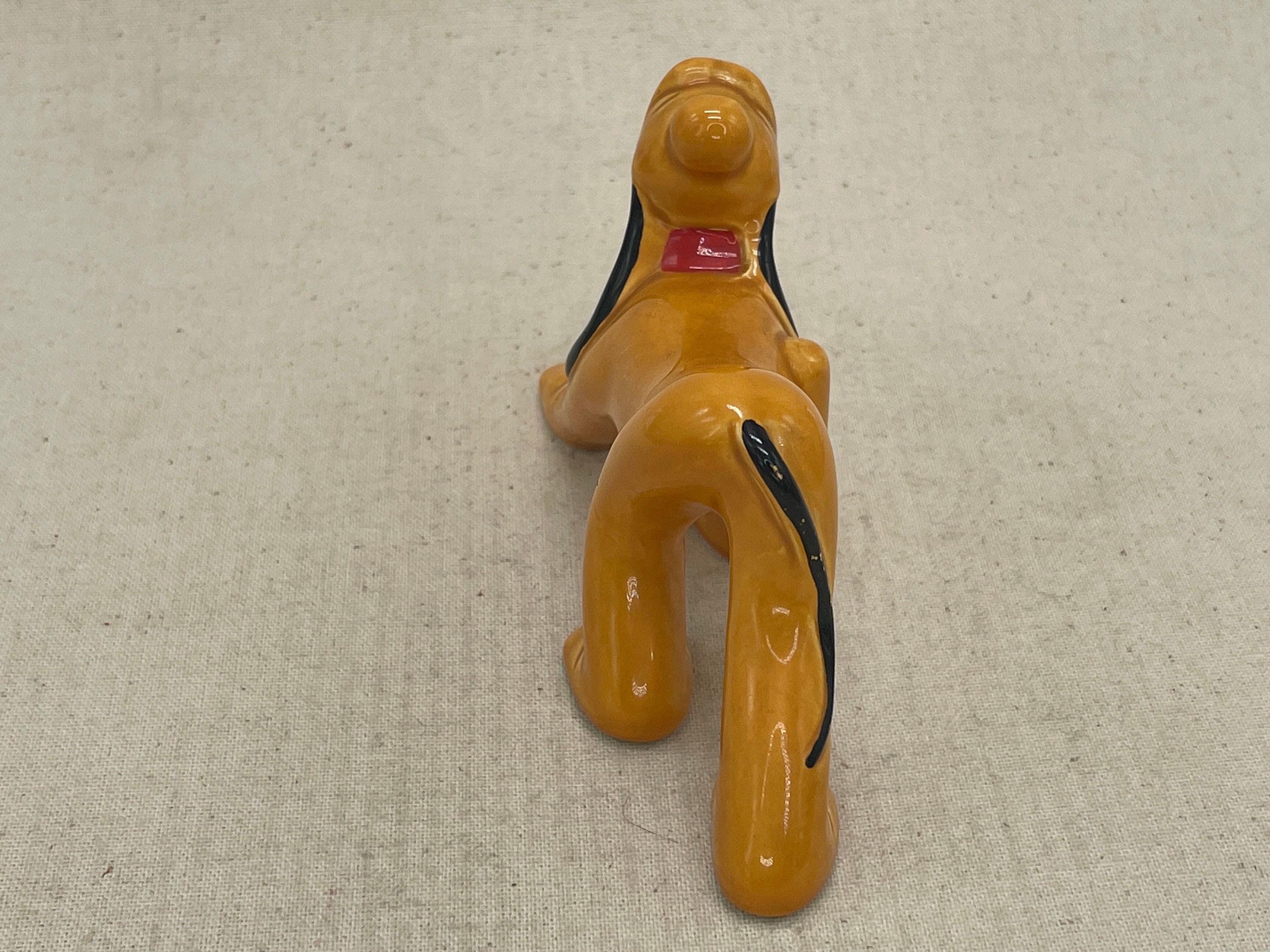 Walt Disney Pro. WDP Pluto Walking Figurine - Etsy