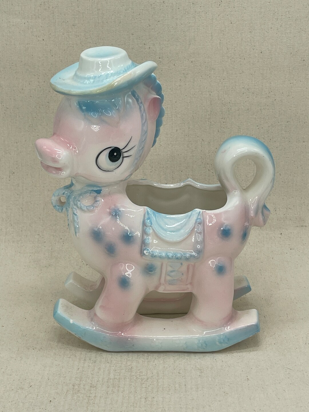 Inarco Western Baby Rocking Horse Planter/vase - Etsy