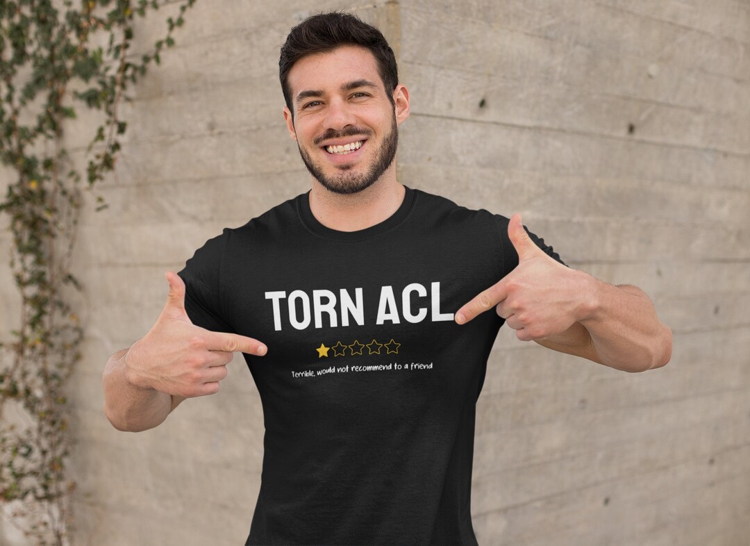Torn ACL Shirt Funny Post Op ACL Shirt Post Op Surgery Shirt Post Op ...