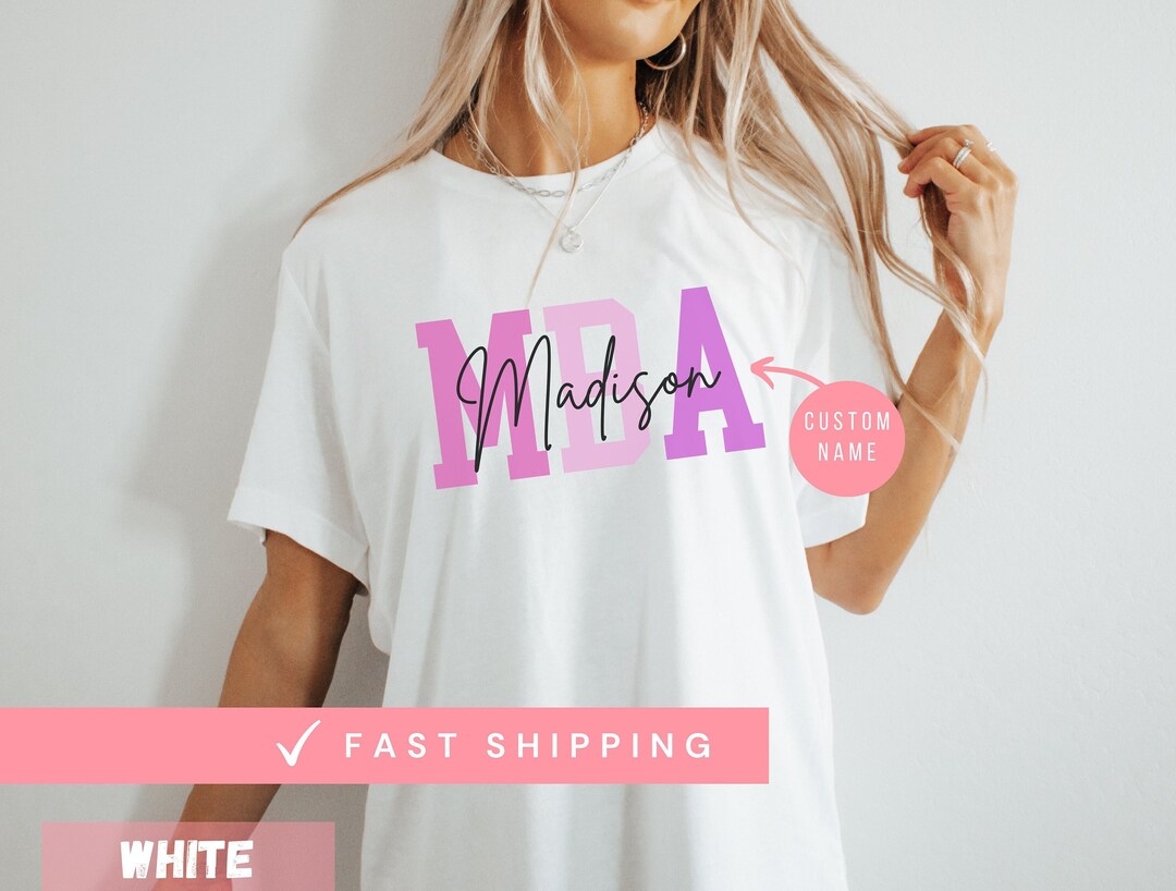 Personalized MBA Graduation Gift for Her, Mba Student, Mba Graduate ...