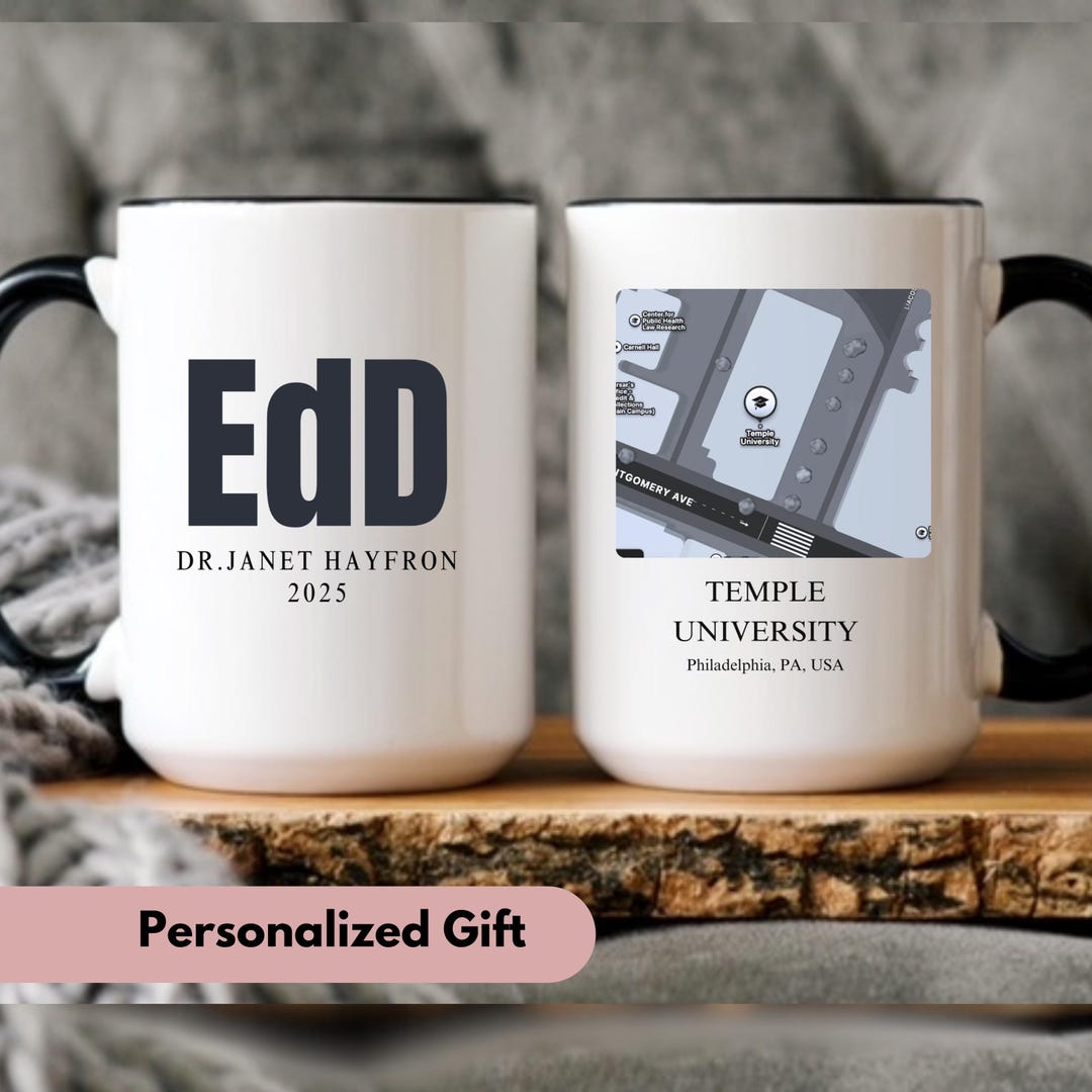 Custom Edd Graduation 2025 Gift, Future Doctor Gift, Doctorate ...