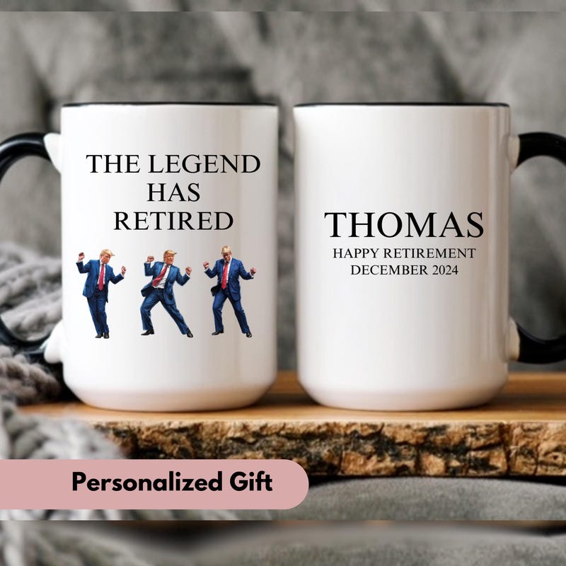Retired Trump - Etsy