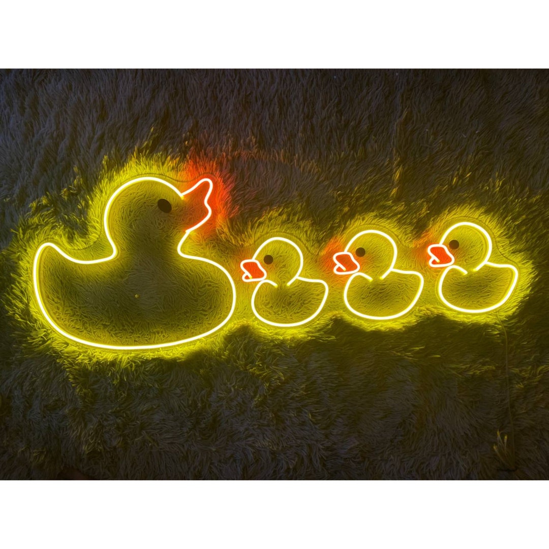 Ducks Neon Sign Duck Led Light Duck Family Neon Light Duck - Etsy Ducks Neon Sign Duck Led Light Duck Family Neon Light Duck - Etsy