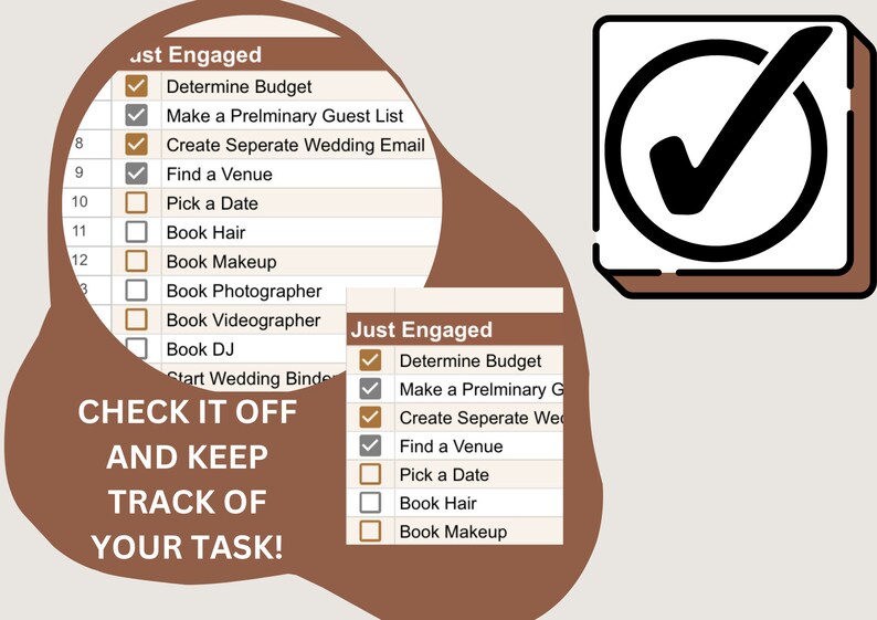 Ultimate Wedding Checklist | Digital Wedding to Do Checklist | Google ...