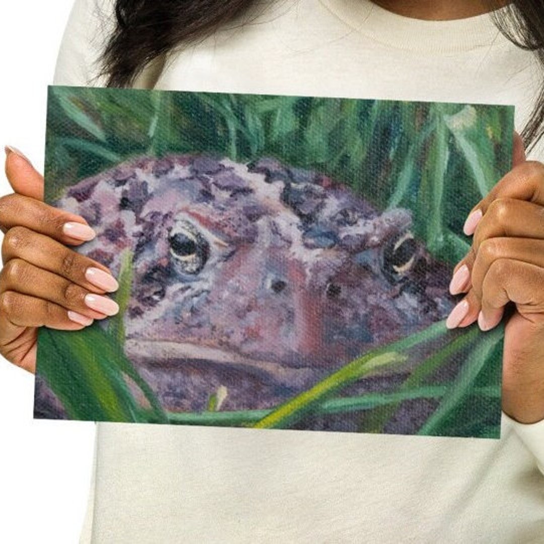 Frog Art Print Toad Art Cute Animal Decor Frog and Toad Wall Art 5x7 ...