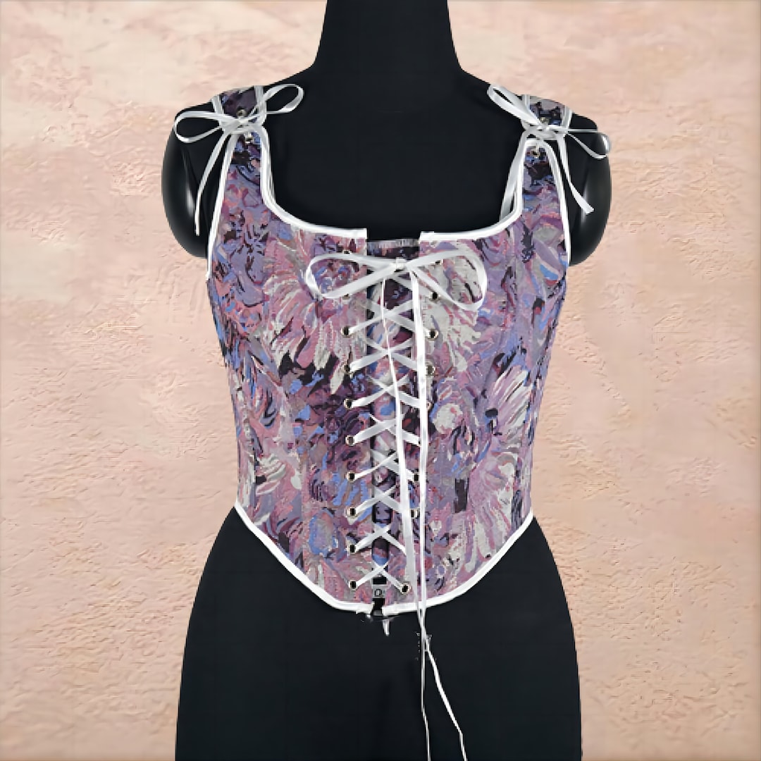 French Oil Painting Corsets/renaissance Corsets/vintage - Etsy