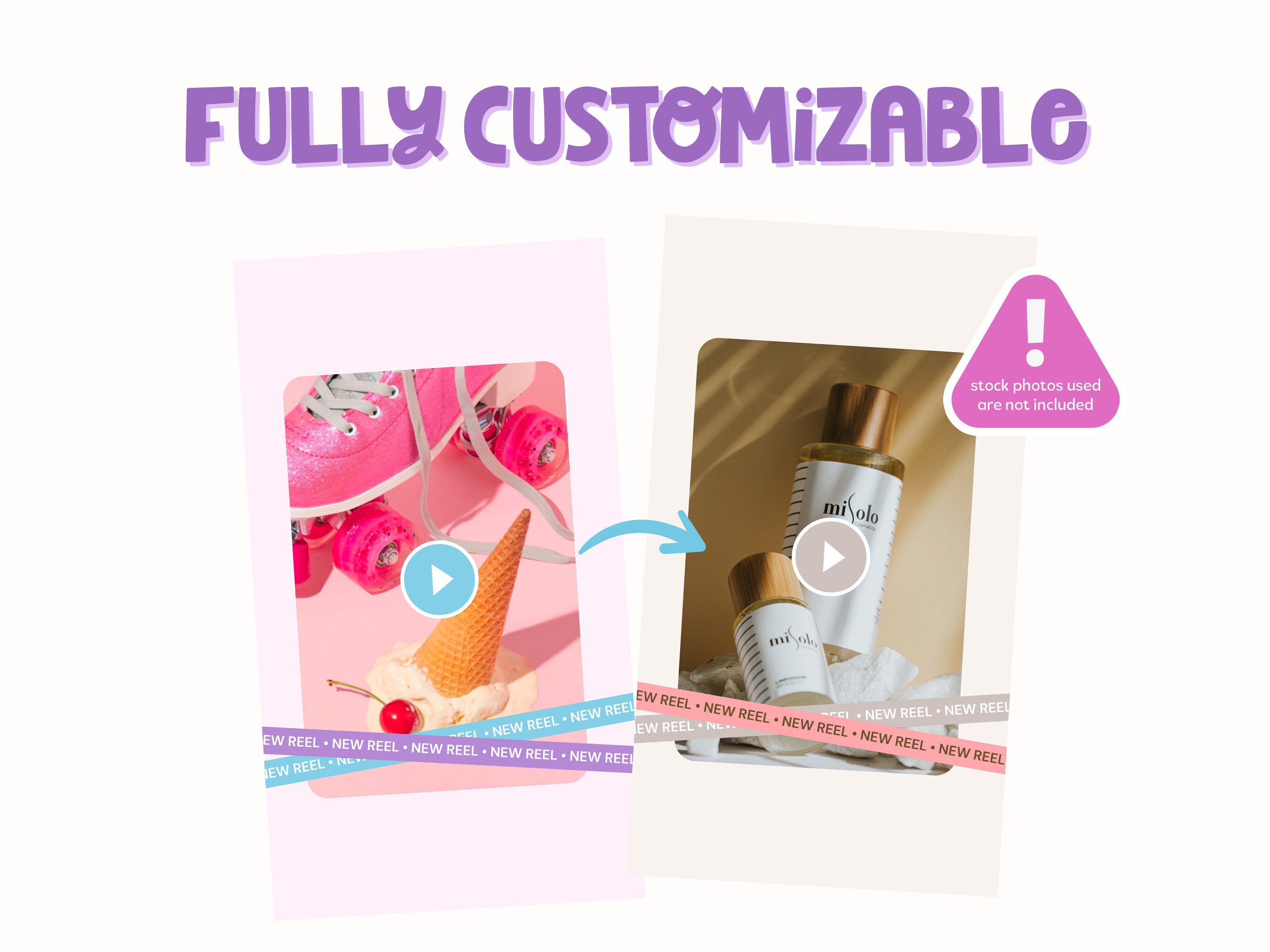 Instagram Reels Cover Templates Instagram Reel Canva - Etsy