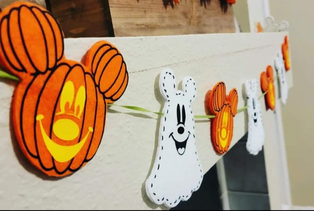Halloween Mickey Banner - Etsy