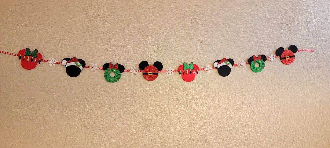 Disney Holiday Garland - Etsy