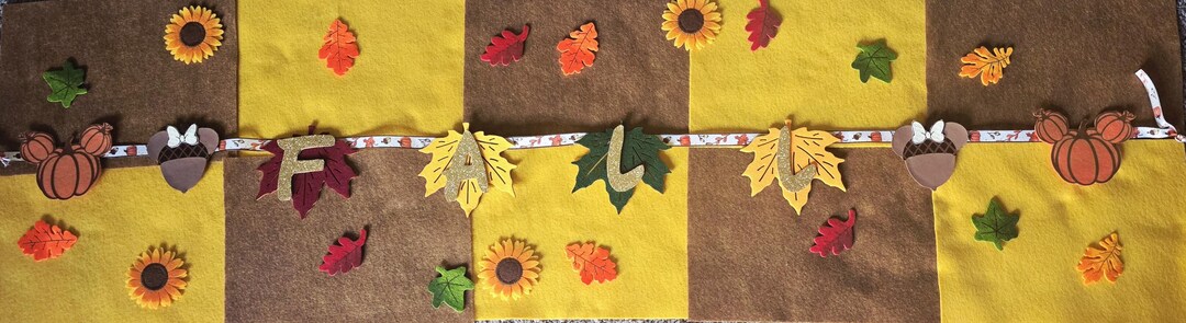 Disney Fall Garland - Etsy