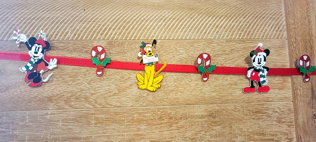 Disney Christmas Garland - Etsy