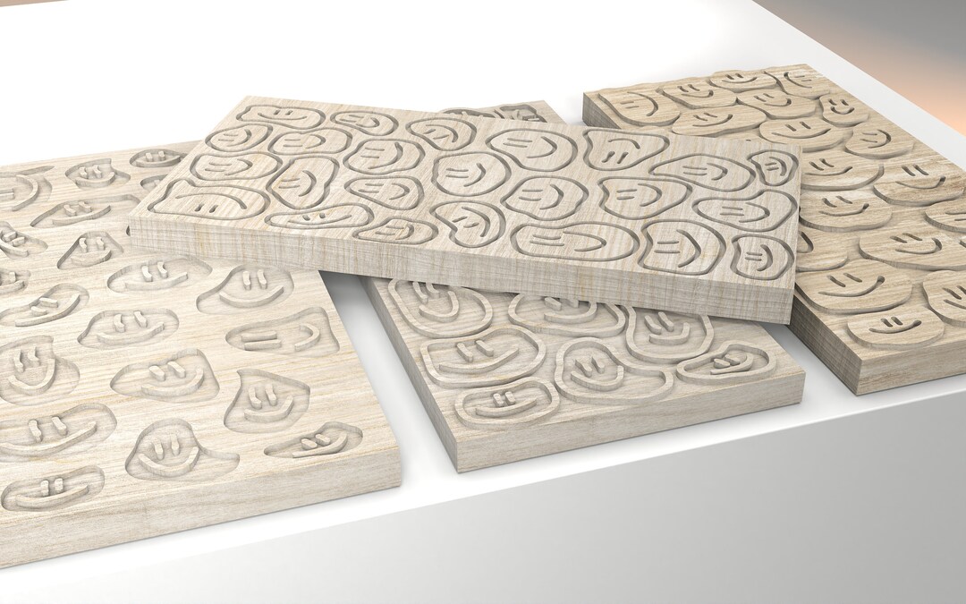 Smiley Face Pattern / Furniture Pattern / Engrave Pattern / Lasercut ...