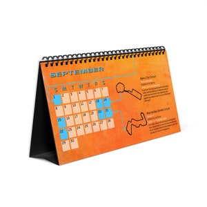 F1 Calendar Mclaren Formula 1 Calendar Formula 1 Desk Calendar for F1 ...