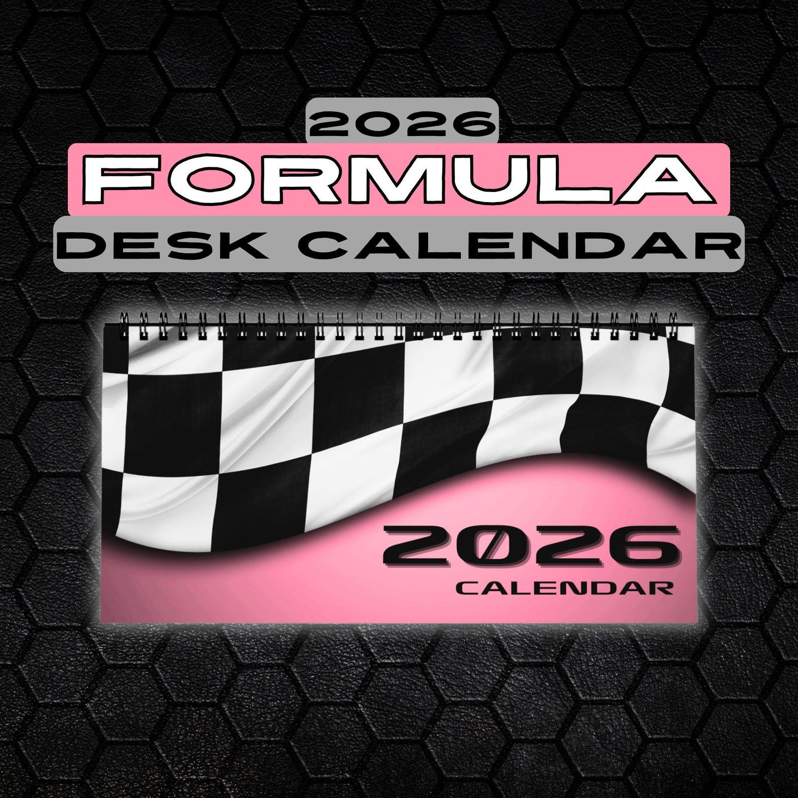 F1 Calendar Formula 1 Calendar Formula 1 Desk Calendar for F1 Fan 2026 ...