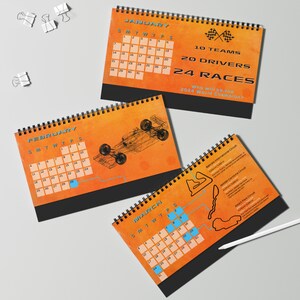 F1 Calendar Mclaren Formula 1 Calendar Formula 1 Desk Calendar for F1 ...