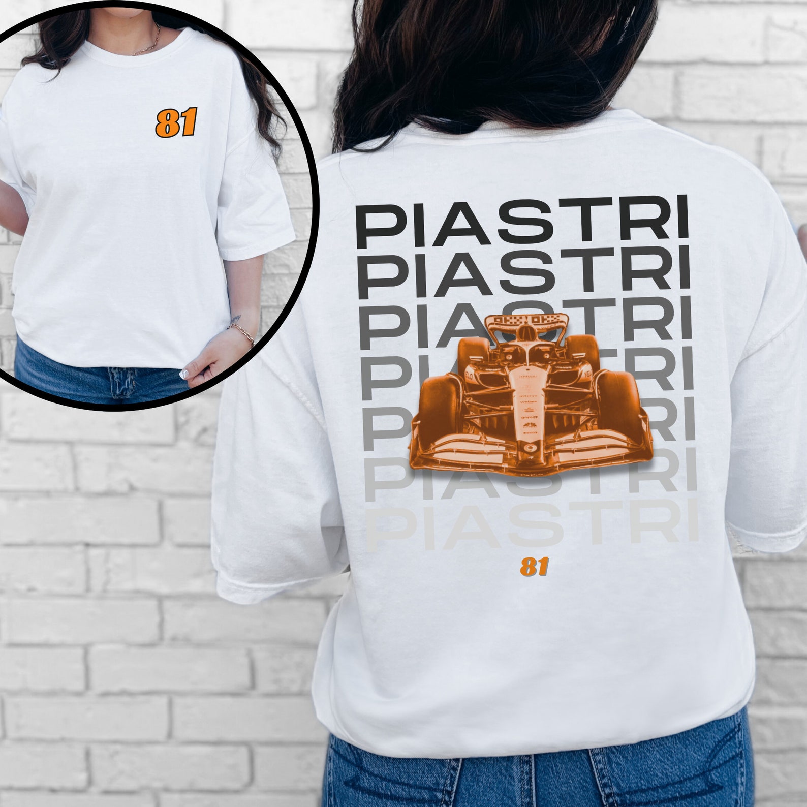 Oscar Piastri Shirt Oscar Piastri Formula 1 Shirt for Piastri Fan F1 ...
