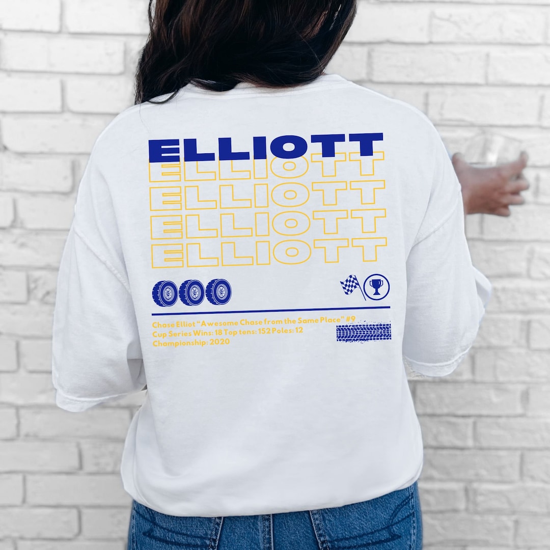 Nascar Chase Elliott Shirt Chase Elliott Nascar Tshirt Nascar Driver ...
