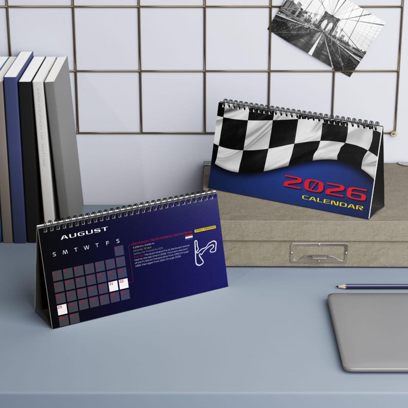F1 Calendar Red Bull Formula 1 Calendar Formula 1 Desk Calendar for F1 ...
