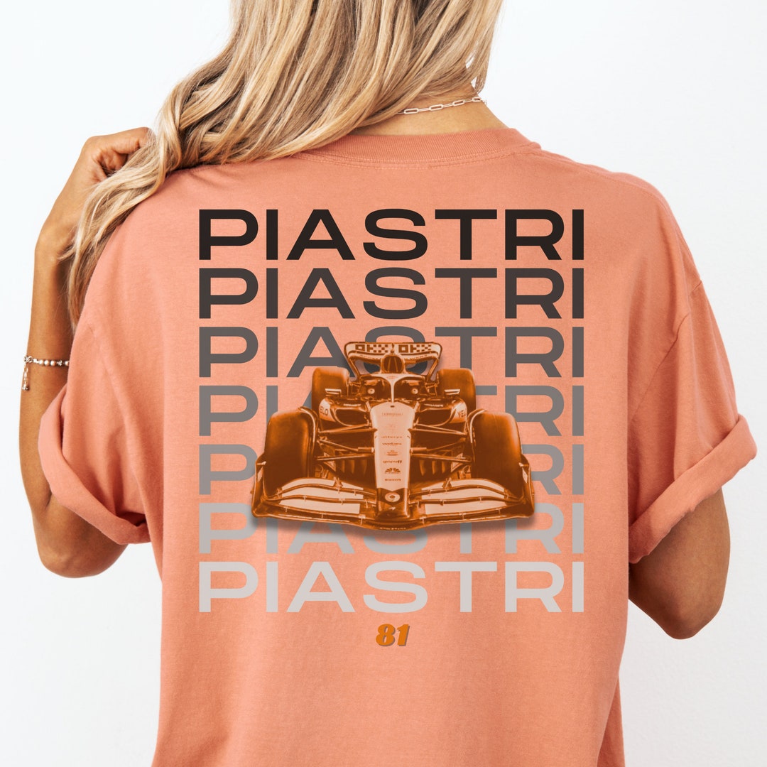 Oscar Piastri Shirt Oscar Piastri Formula 1 Shirt for Piastri Fan F1 ...