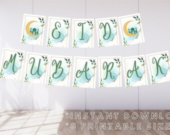 Umrah Mubarak Printable Bunting Banner *INSTANT DIGITAL DOWNLOAD* - Etsy