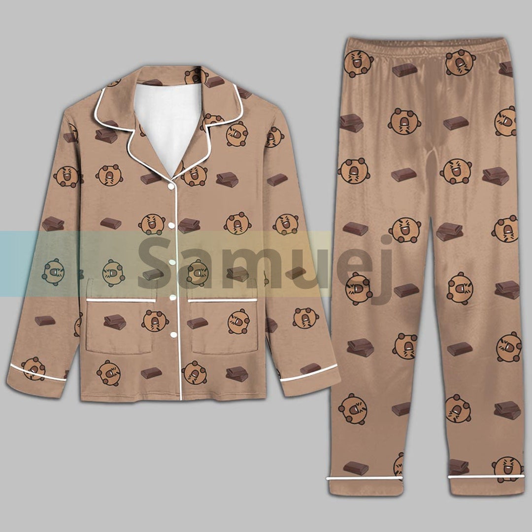 BTS Suga Pajama Set Kpop Bangtan Christmas Pajamas Bt21 - Etsy